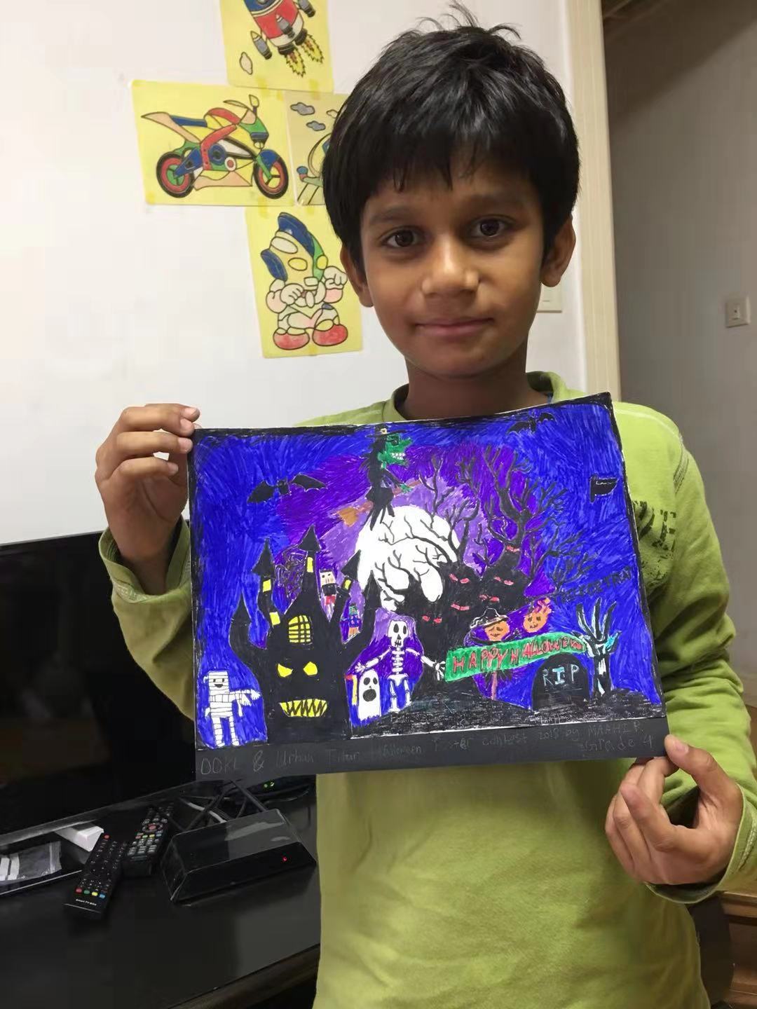 Halloween Poster Contest Winners - Our Own Kids Club Halloween Poster Contest Winners - Our Own Kids Club