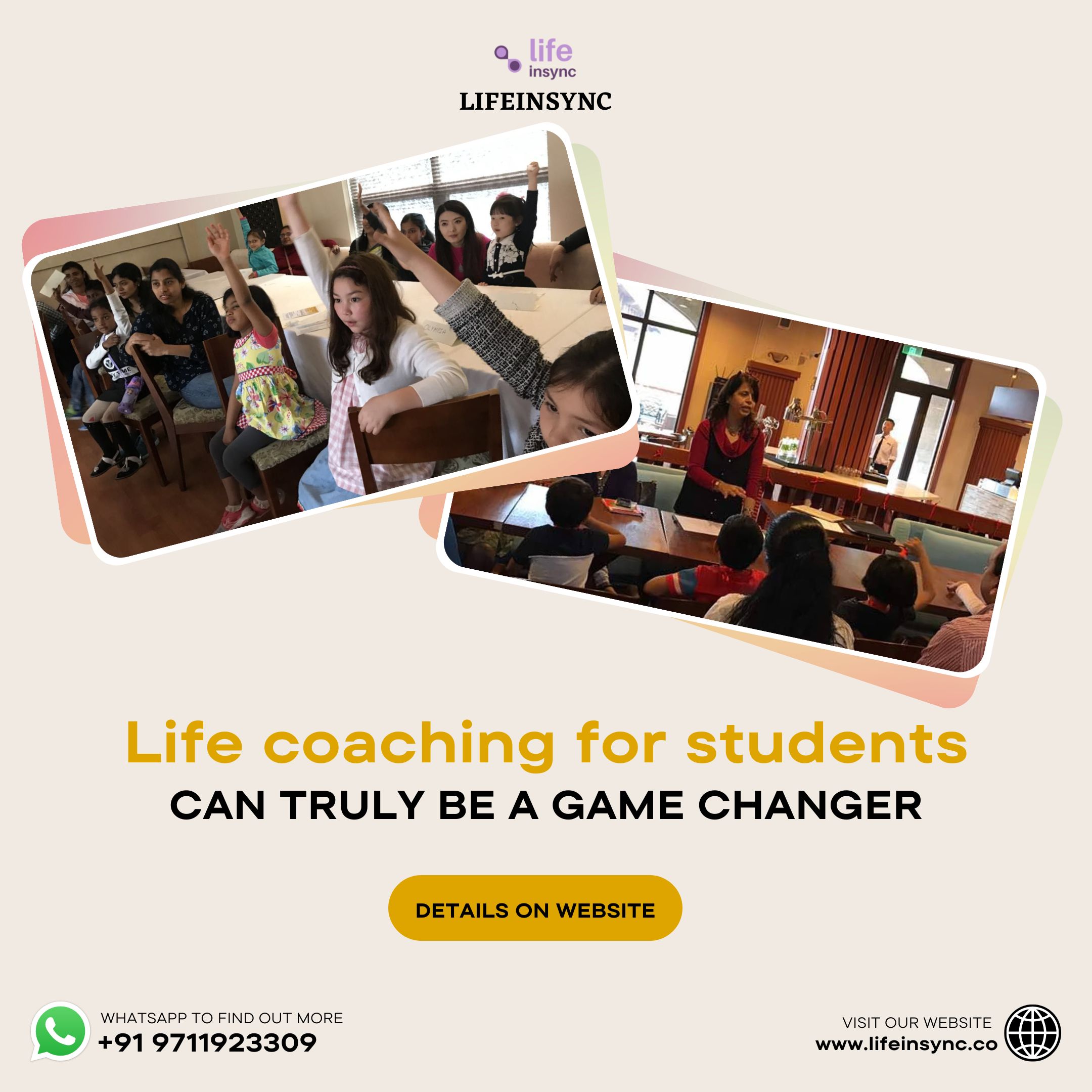 Life coaching for students can truly be a game changer - Our Own Kids Club